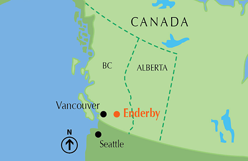 Maps | Enderby BC Canada
